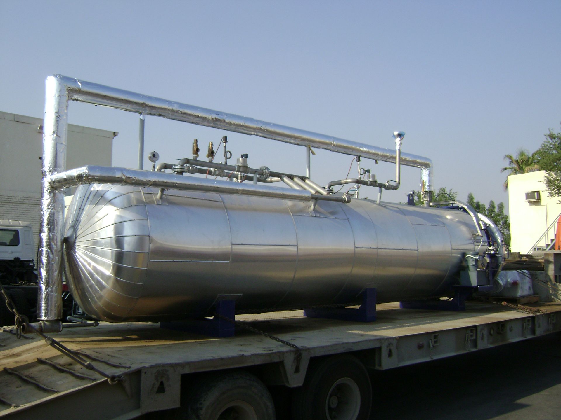 Maintenance of Storge tanks , pressure vessels, boilers, chimneys and ...